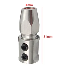 1 8 Flexible Coupler Collet | Flexible Coupling Rc | Rc Boat Coupling ...