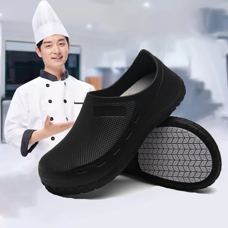 Men-s-Chef-Shoes-Non-slip-Waterproof-Oil-proof-Kitchen-Work-Cook-Shoes ...