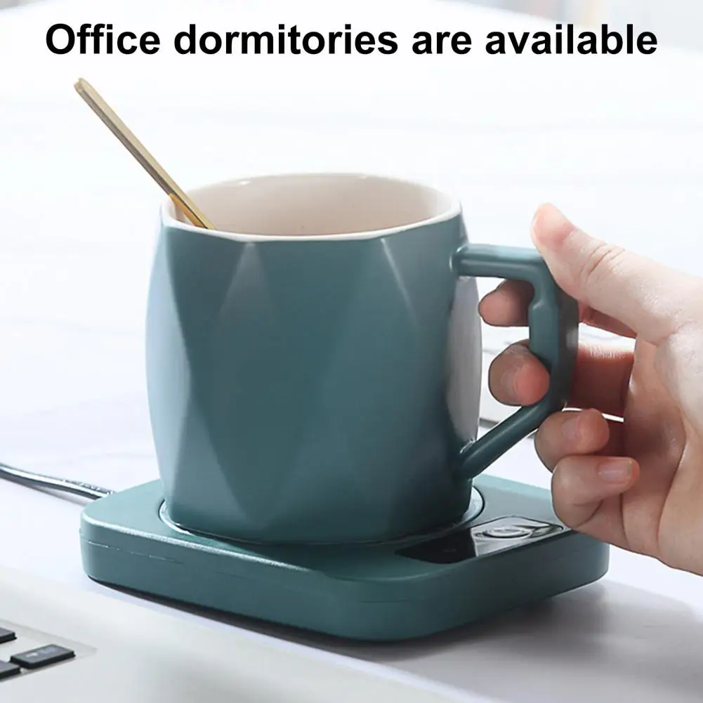 Water-Cup-Warmer-Keep-Drink-Warm-Safe-Winter-Electric-Heating-Coaster ...