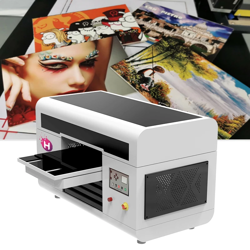 UV DTF Printer A3 Multifunction Flatbed Printing Machine for Phone Bottle Wood Glass Candles ...