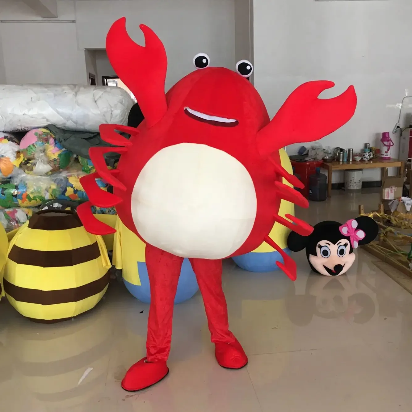 Cosplay-Marine-life-shrimp-prawn-crab-Mascot-Costume-Advertising ...
