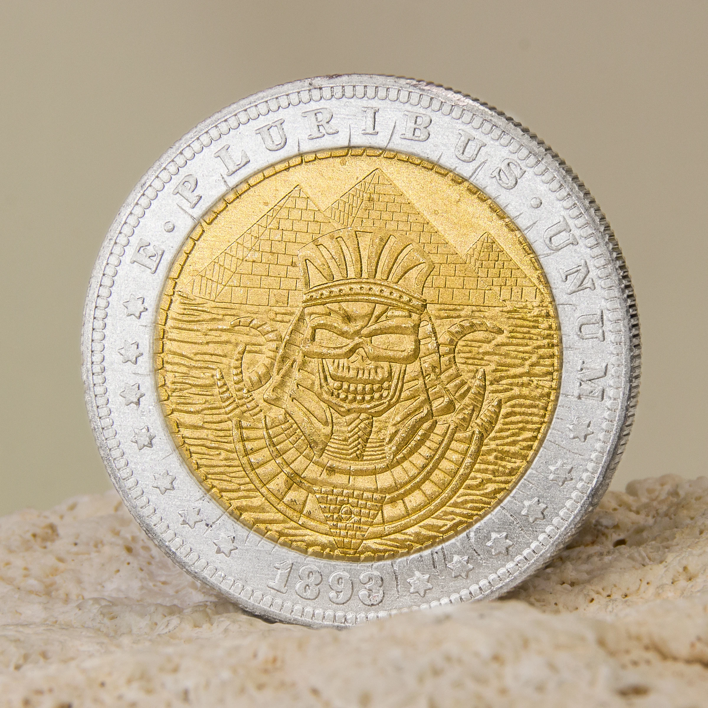 1893-Egyptian-Pyramids-Mummy-bicolour-Embossed-Coin-Antiques-Estimator ...