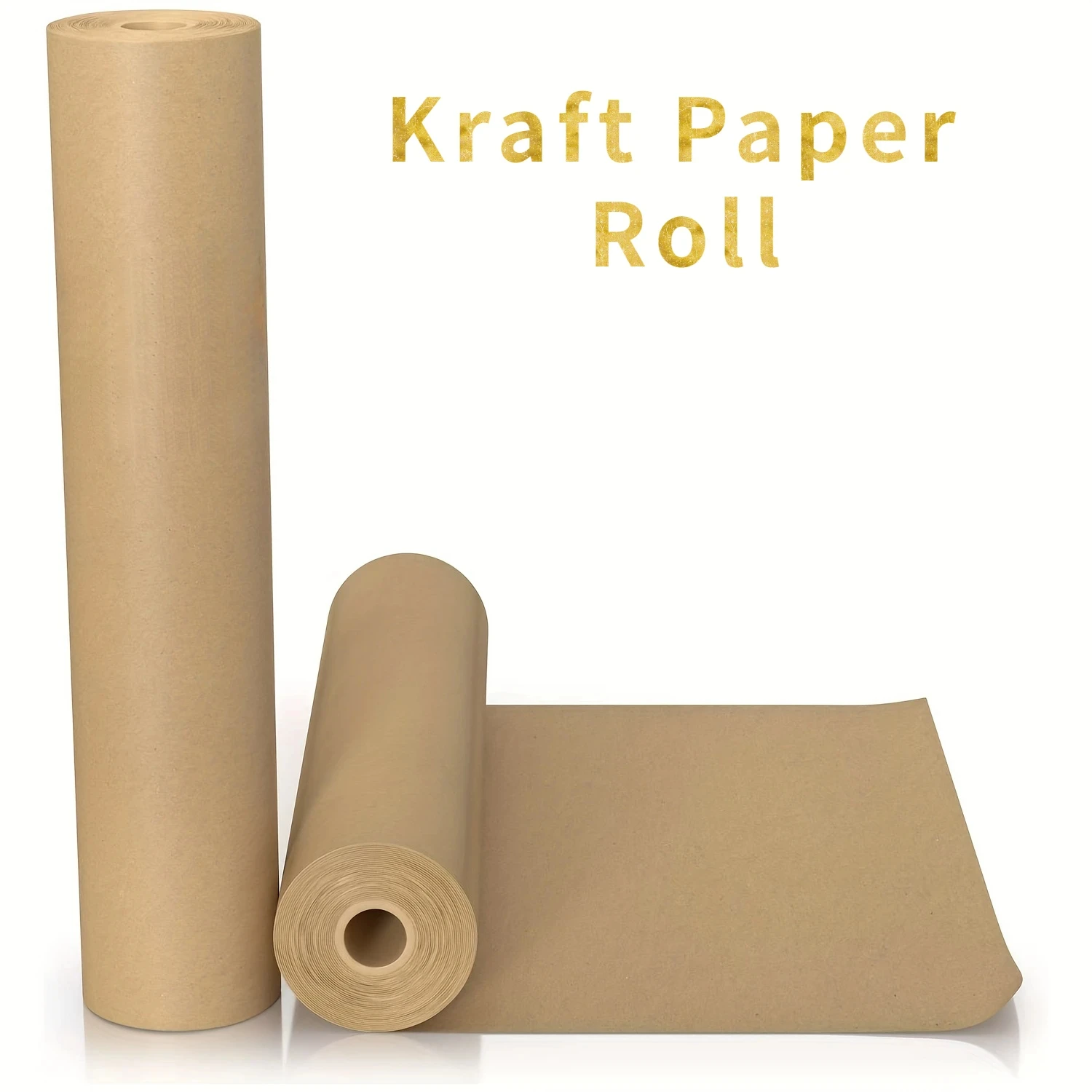 Gift-Wrapping-Kraft-Paper-Roll-Ideal-For-Packing-Movin-Postal-Shipping ...