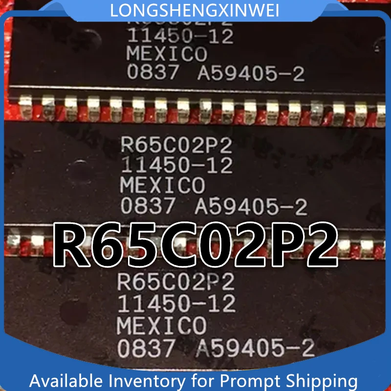 1PCS-R65C02P2-R65C02-NEW-DIP-Microprocessor-CPU-Single-Chip-Integrated ...