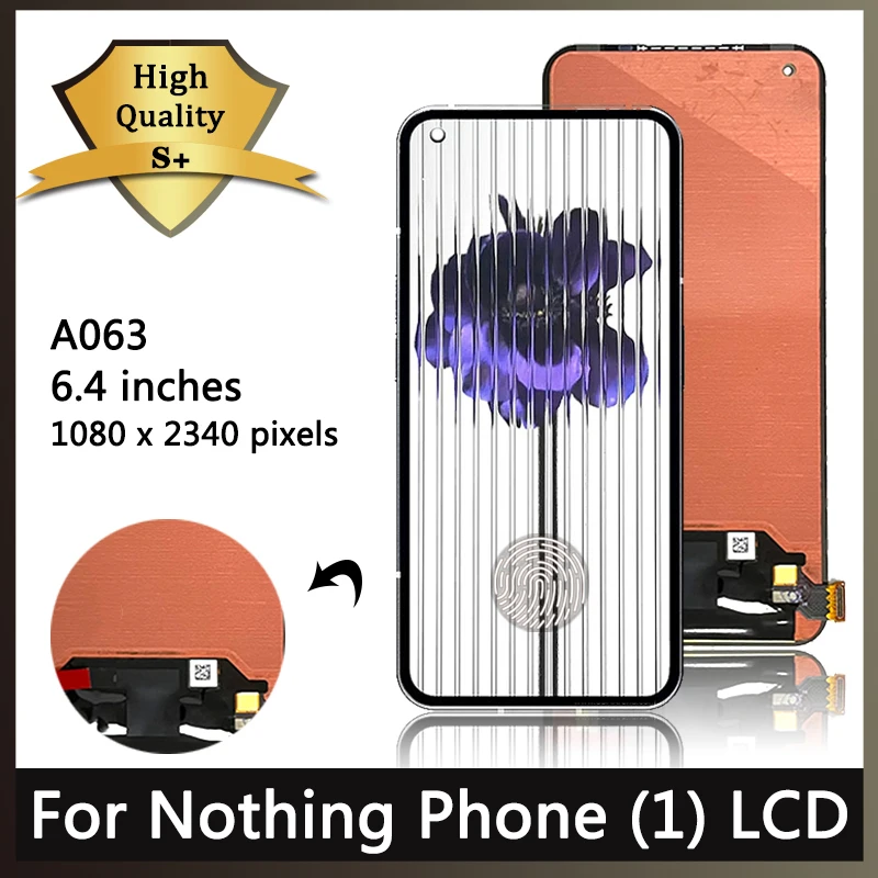 6-55-Original-OLED-For-Nothing-Phone-1-LCD-Nothing-Phone1-A063-Screen ...
