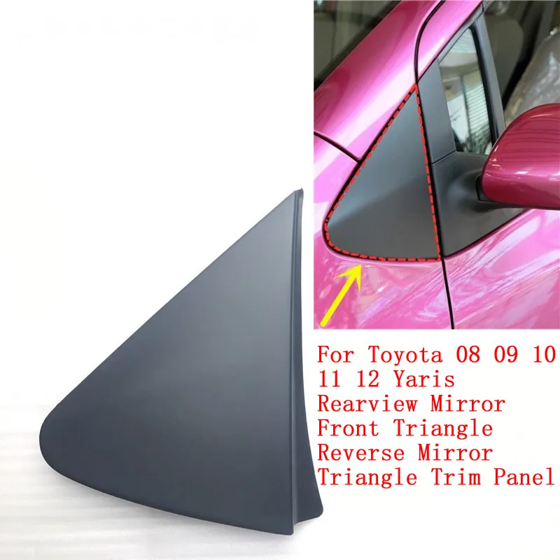 For Toyota 08 09 10 11 12 Yaris Rearview Mirror Front Triangle Reverse ...