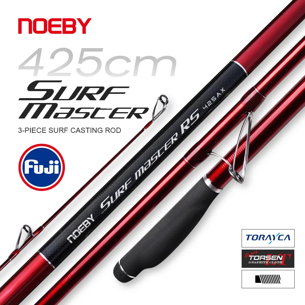 Noeby-Surf-Master-Fishing-Rod-Surf-Long-Casting-425AX-BX-Lure-Weight-80 ...