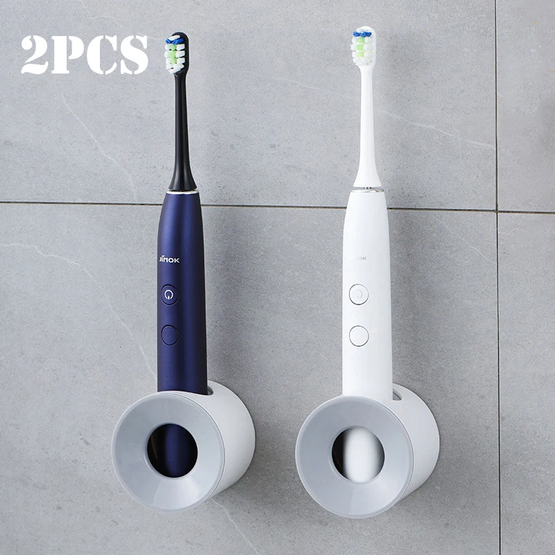 2pcs-Electric-Toothbrush-Holder-Wall-Mounted-Dustproof-Toothbrush ...