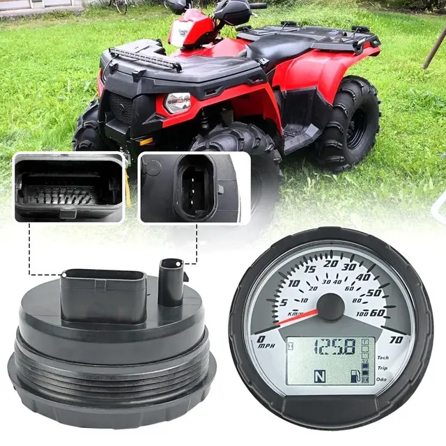 Off-road Vehicle Gauges Speedometer Cluster Replacement For Polaris ...