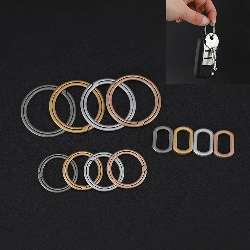 1Pc-New-Titanium-Key-Ring-Super-Lightweight-Keychains-Buckle-Pendant ...