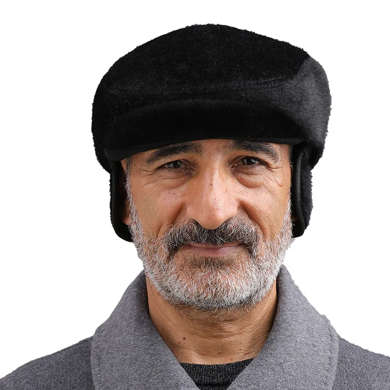 Winter-keep-warm-windproof-cold-man-hat-man-keep-warm-ear-protection ...