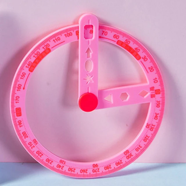 Pink Protractor