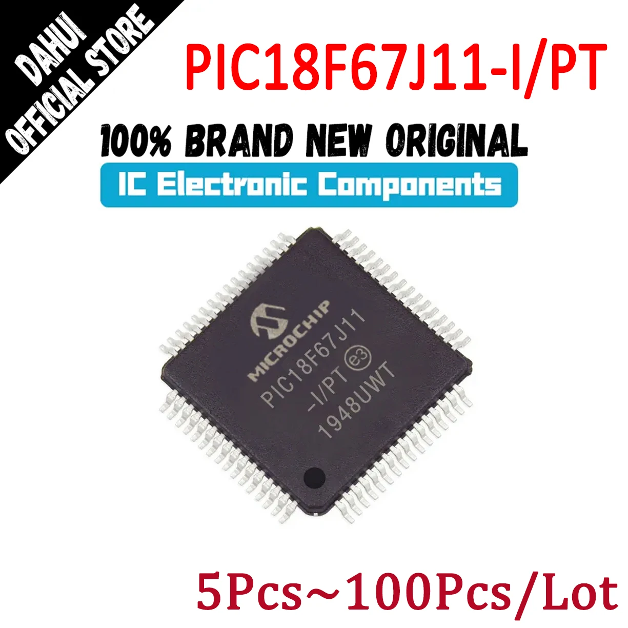 PIC18F67J11-I-PT-PIC18F67J11-I-PIC18F67J11-PIC18F67J-PIC18F67-PIC18F-PIC18-PIC-IC-MCU-Chip-TQFP ...