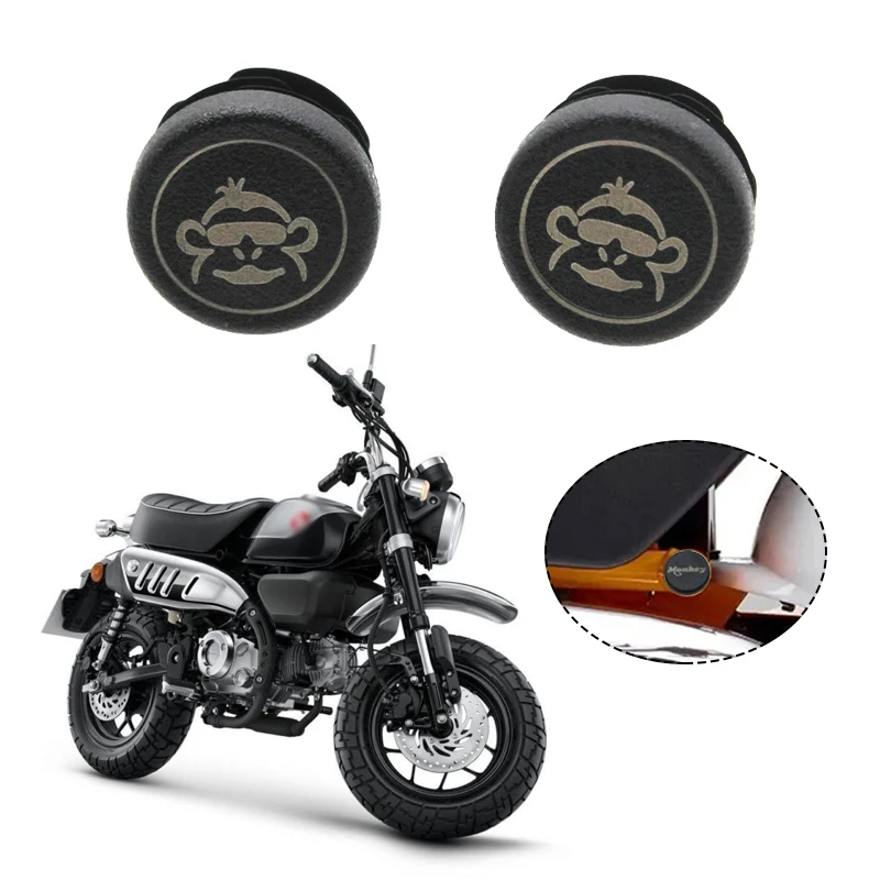 Monkey125-Motorcycle-Frame-Hole-Cover-Caps-Plug-Frame-Accessories-For ...