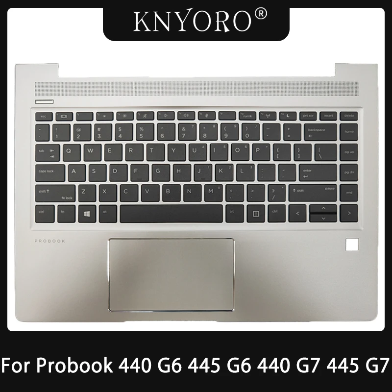 New US Layout Backlit Keyboard For HP Probook 440 G6 445 G6 440 G7 445 ...