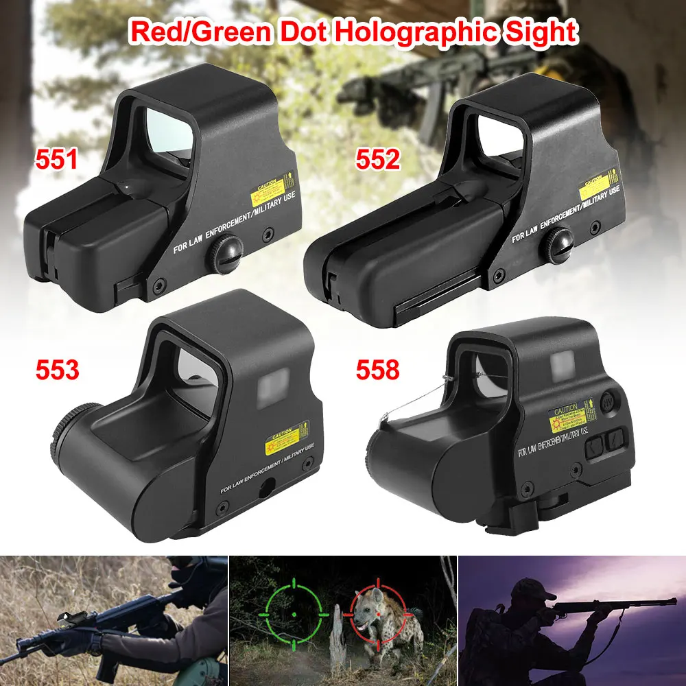 551-552-553-558-red-dot-holographic-sight-hunting-red-dot-reflex-sight ...