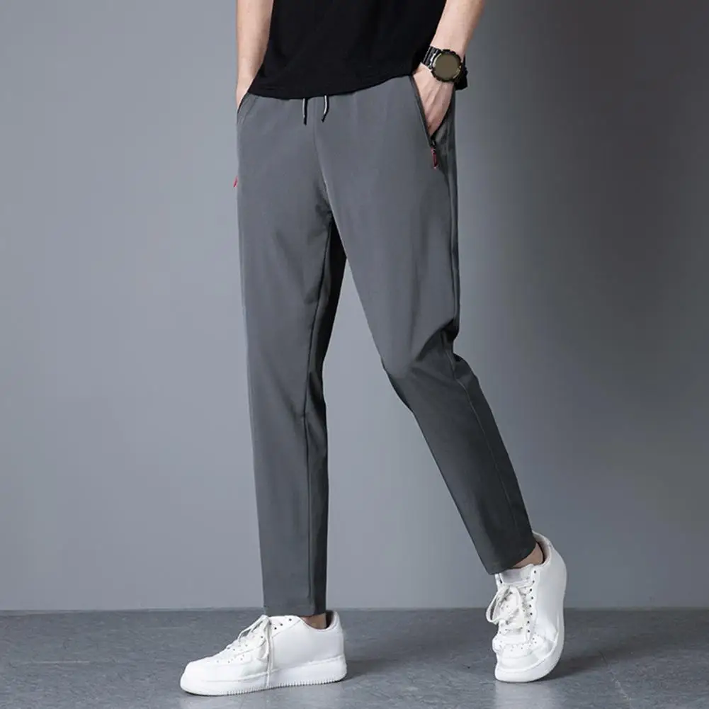 Men-Casual-Trousers-Men-s-Loose-Fit-Stretchy-Drawstring-Sweatpants-for ...