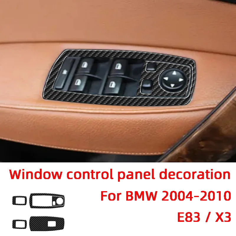 Door-Window-Control-Panel-Decoration-Patch-Carbon-Fiber-Car-Stickers ...
