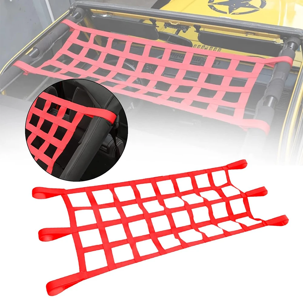 Car-Top-Roof-Hammock-Mesh-Cargo-Net-for-Jeep-Wrangler-JK-JKU-JL-YJ-TJ ...