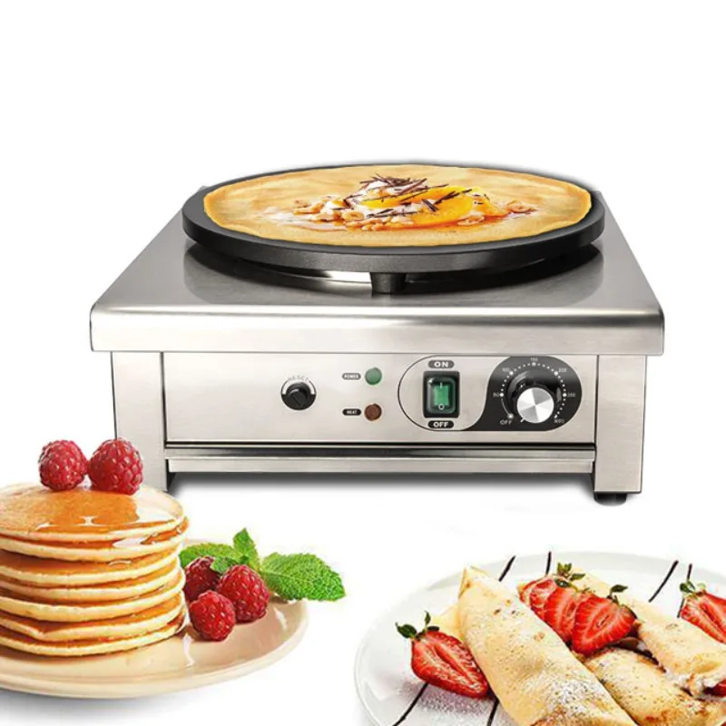 Commercial Automatic Pancake Maker Machine Crepe Makers And Hot Plate ...