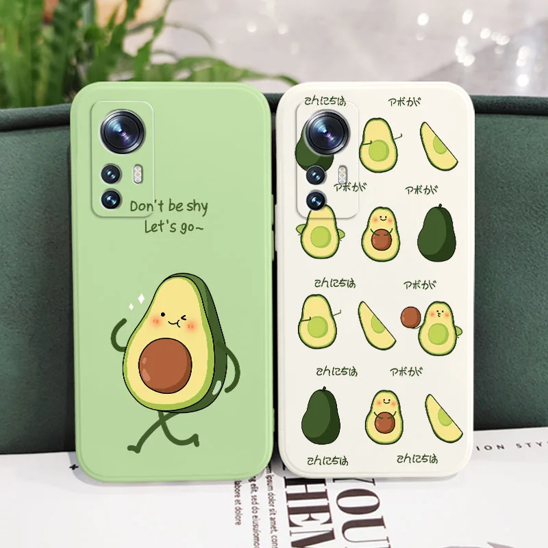 Avocado Family Phone Case - Vibrant Design for a Variety of Smartphones ...