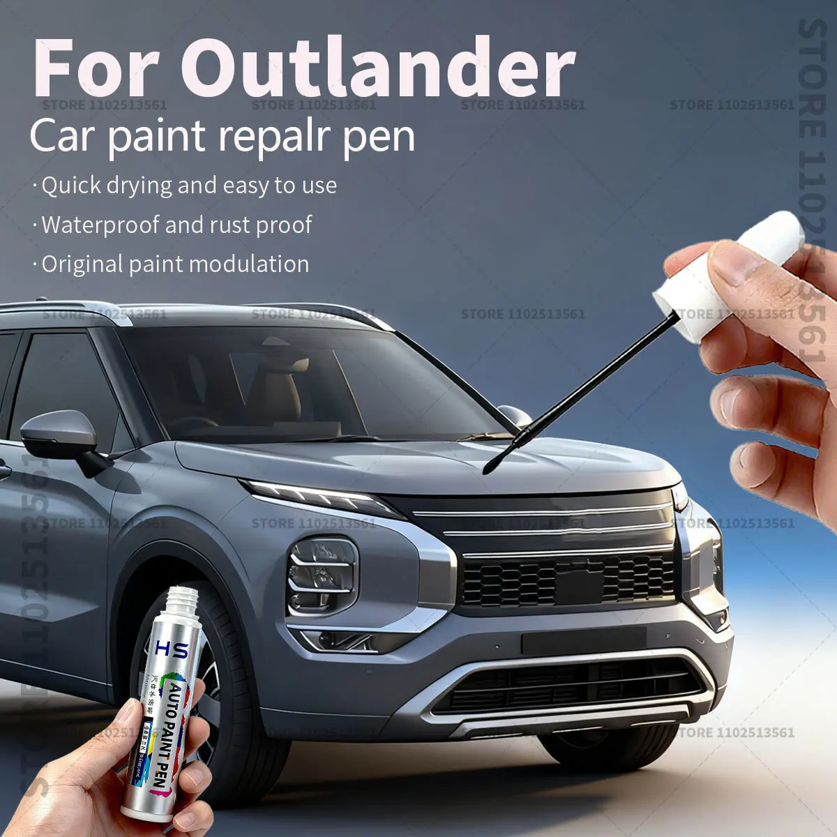 Pluma de reparación de pintura de coche, eliminador de arañazos ...