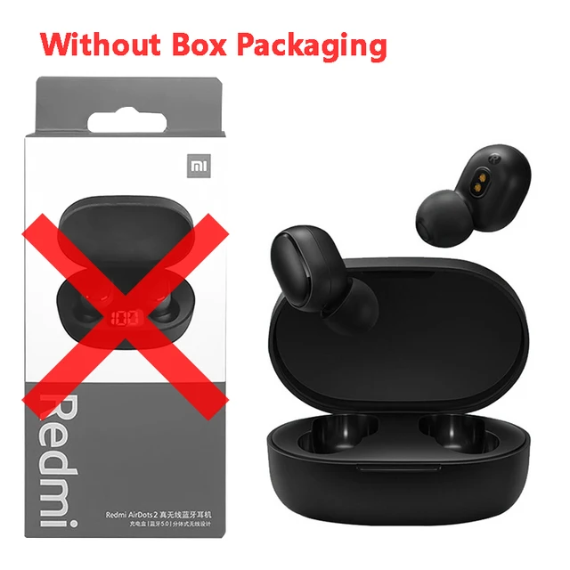 Original Xiaomi Redmi Airdots 2 Bluetooth 5.0 Earphones Wireless ...