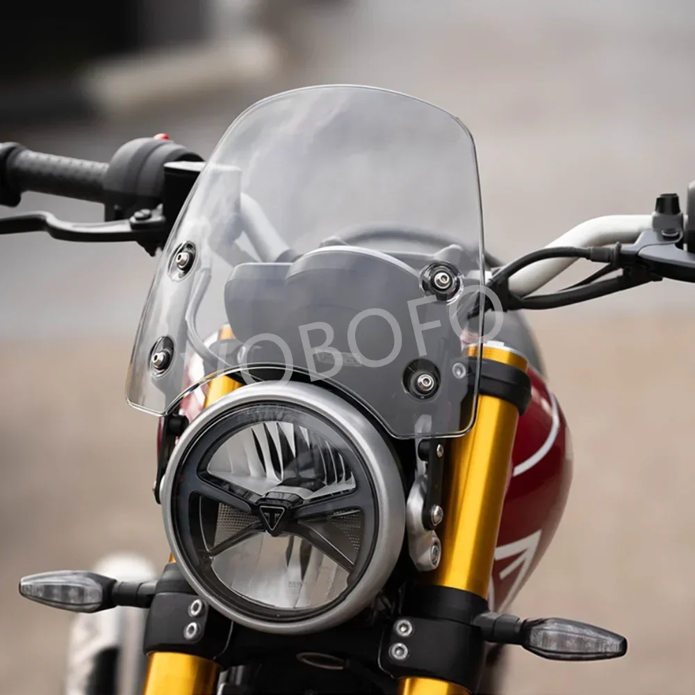 For Triumph Speed 400 Speed400 Motorcycle modification front windshield ...