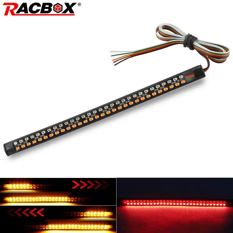 Motorcycle-Tail-LED-Light-Strip-Steering-Double-Layer-Silicone-DRL ...
