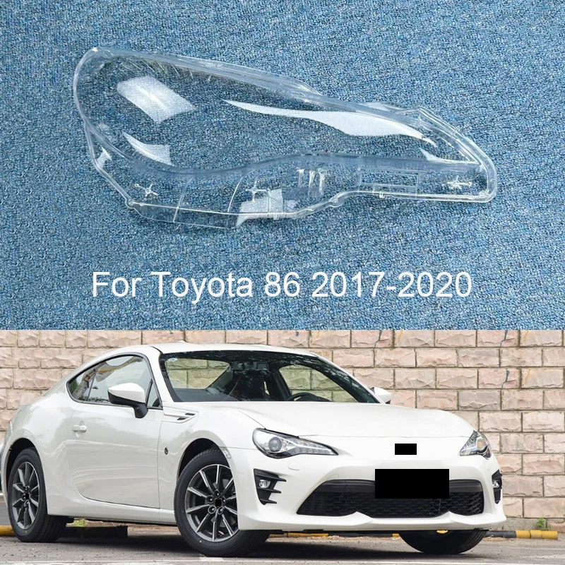 For-Toyota-86-GT86-2017-2020-Headlamp-Cover-Car-Headlight-Lens-Glass ...