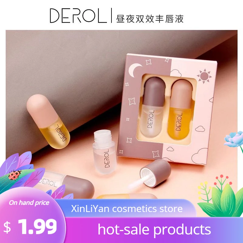 Derol Lip Plumper Set Lip Plumper And Lip Care Gloss Can Make The Lips ...