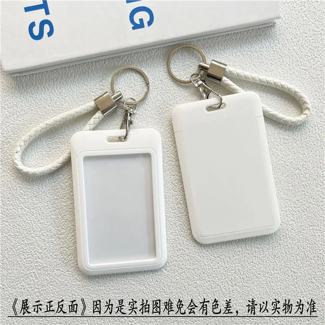 Bus ID Card Protective Cover Case Student Meat Keyring Card Campus ...