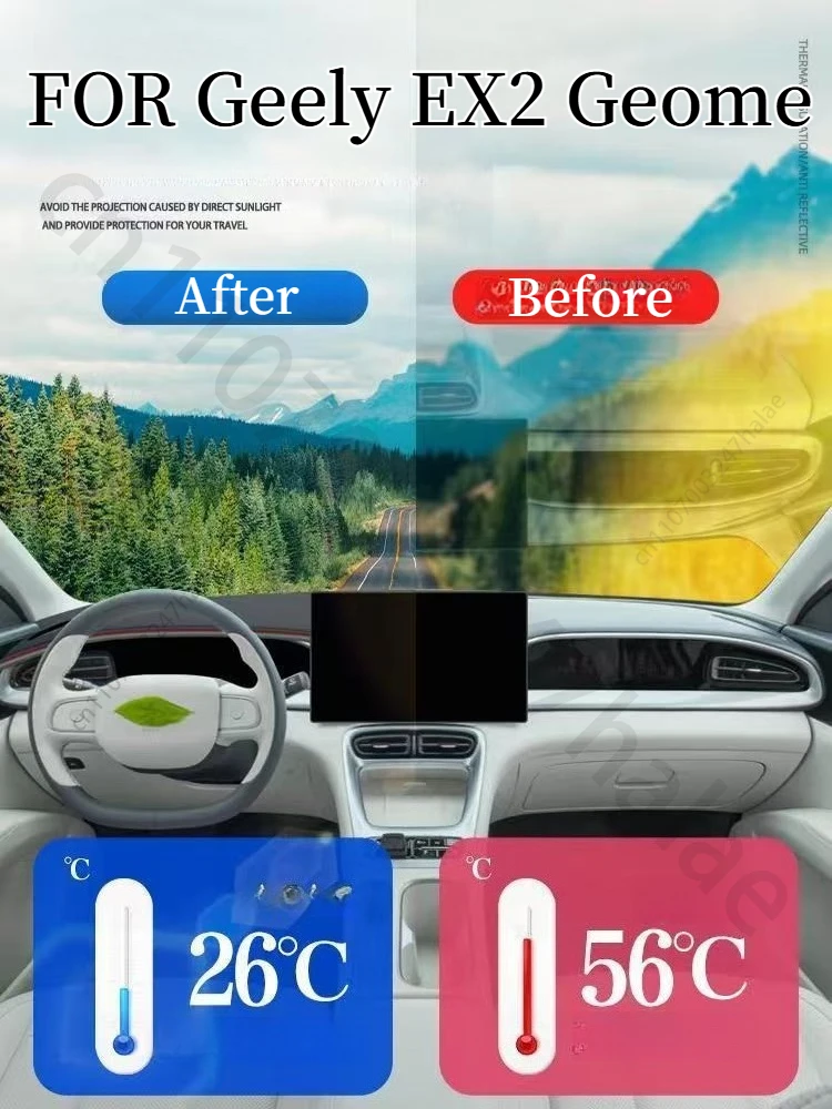 Dash Covers FOR Geely EX2 Geome GEME Xing Yuan 2025 2026 Dashboard ...
