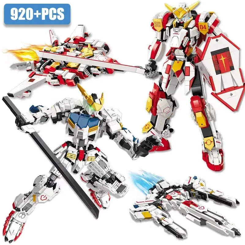 2-In-1-War-Mecha-Building-Blocks-Deformation-Mechanical-Armor-Figures ...