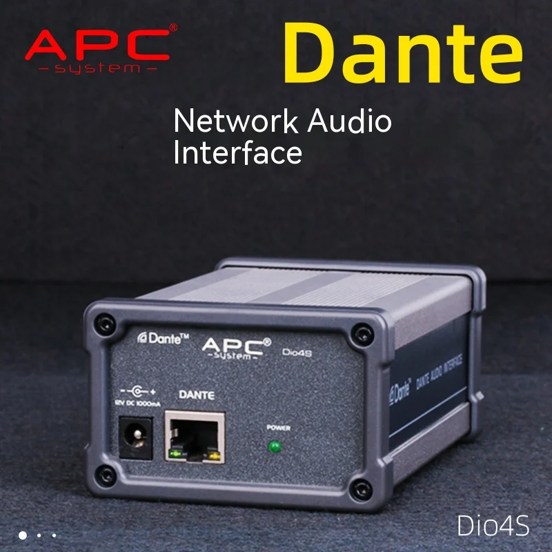 ECC-Flute-Dio4s-Interface-Dante-System-Manager-4-in-4-out-Conference-Room-Network-Audio ...