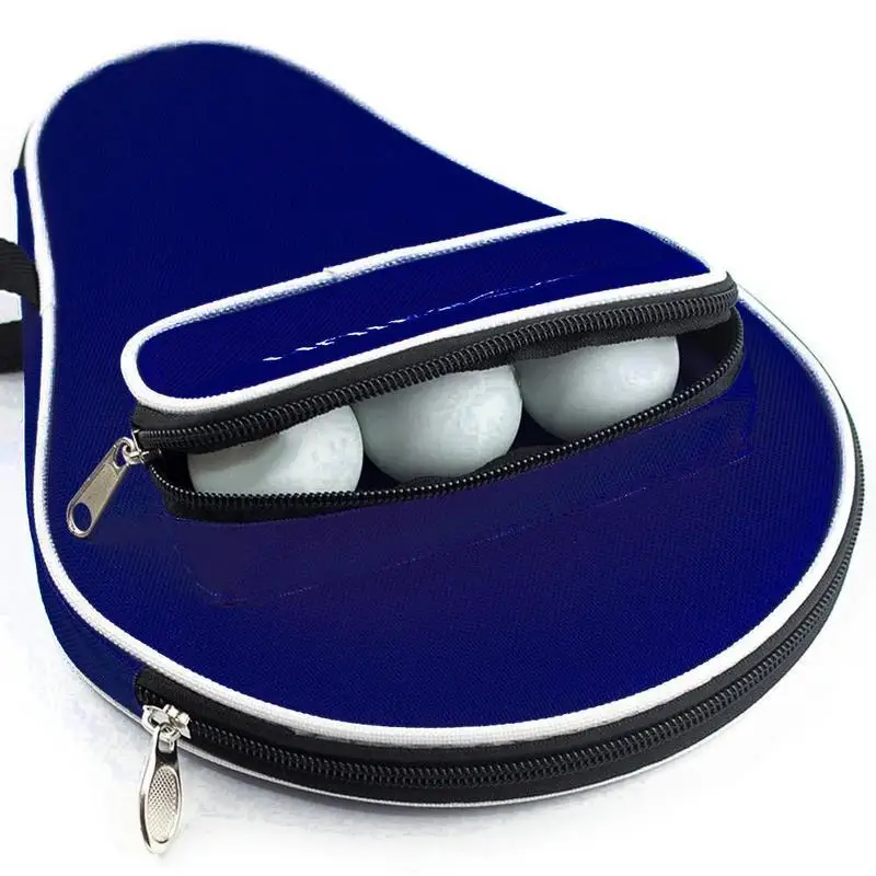 Professional-Oxford-Table-Tennis-Racket-Case-with-Outer-Zipper-Bag-for ...