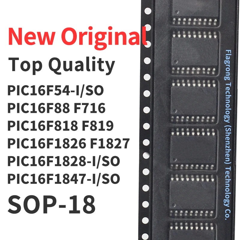 PIC16F54-I-SO-PIC16F88-PIC16F716-PIC16F818-PIC16F819-PIC16F1826-PIC16F1827-PIC16F1828-I-SO ...