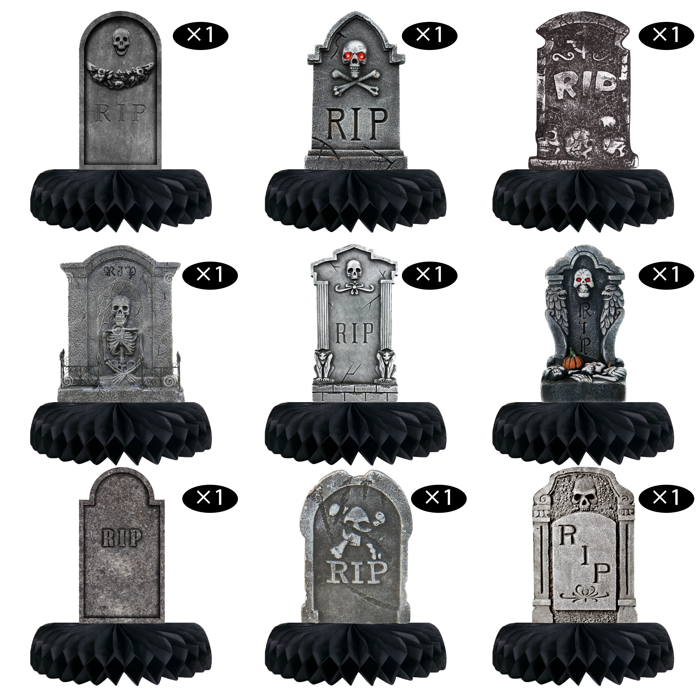 Halloween Headstone Templates