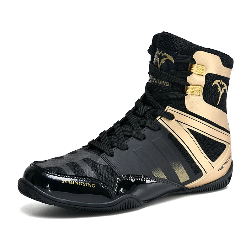 Botas-de-lucha-libre-de-alta-calidad-para-hombre-zapatillas-de-lucha-de ...