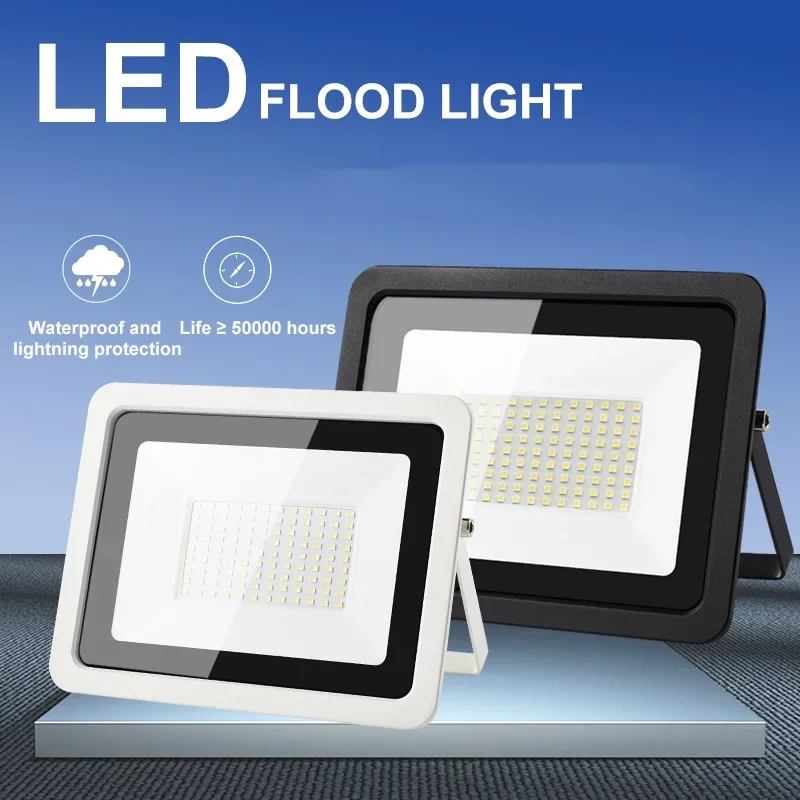 High-Brightness-LED-Flood-Light-AC220V-50W-100W-Outdoor-IP68-Waterproot ...