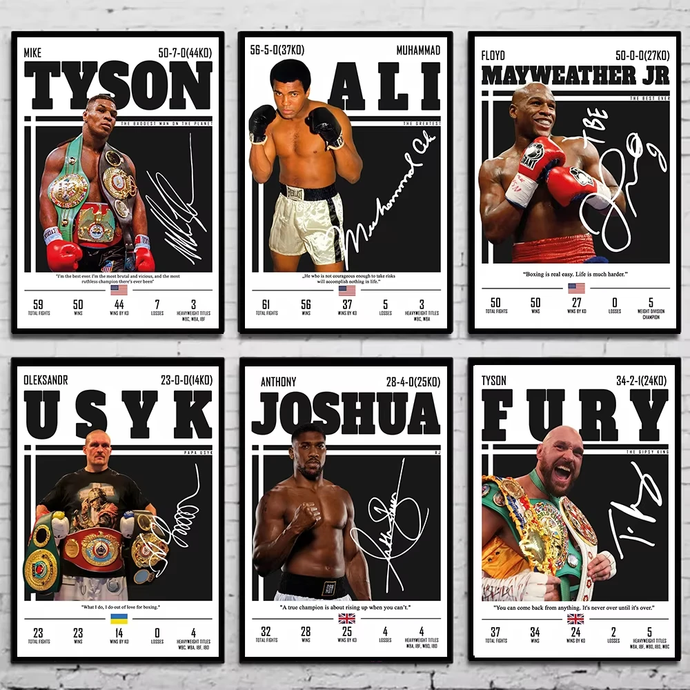 Mike Tyson Boxer: Celebrating the Legend with Canvas Art