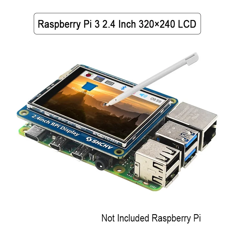 2-4-Polegada-lcd-raspberry-pi-3-monitor-de-tela-sens-vel-ao-toque-320 ...