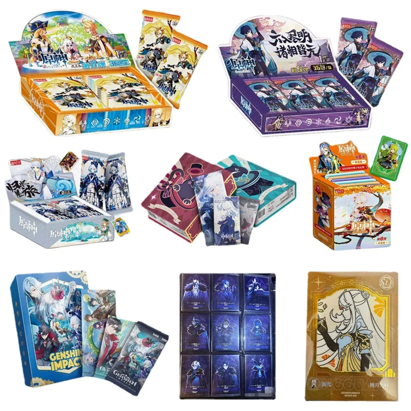 2023-Genuine-Genshin-Impact-Cards-Yae-Miko-Hutao-Genshin-Impact-Aether ...