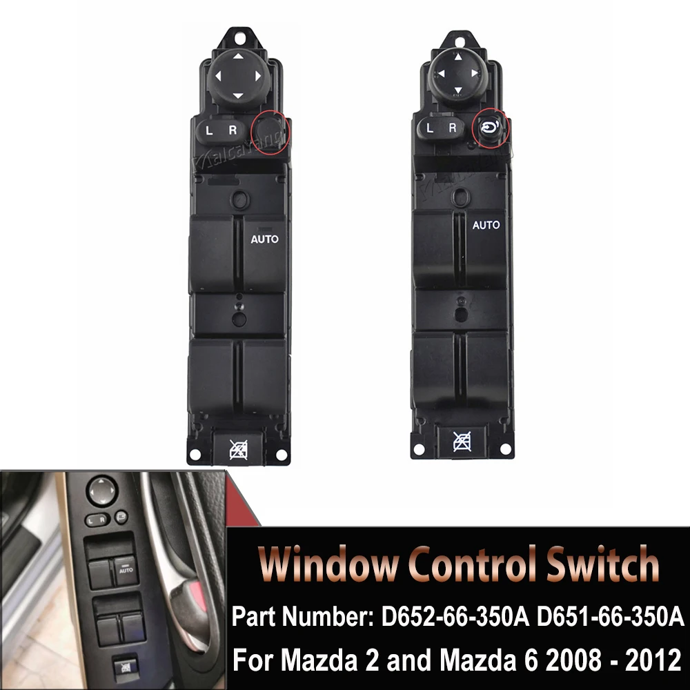 New-Power-Glass-Window-Switch-For-Mazda-2-and-For-Mazda-6-2008-2012 ...