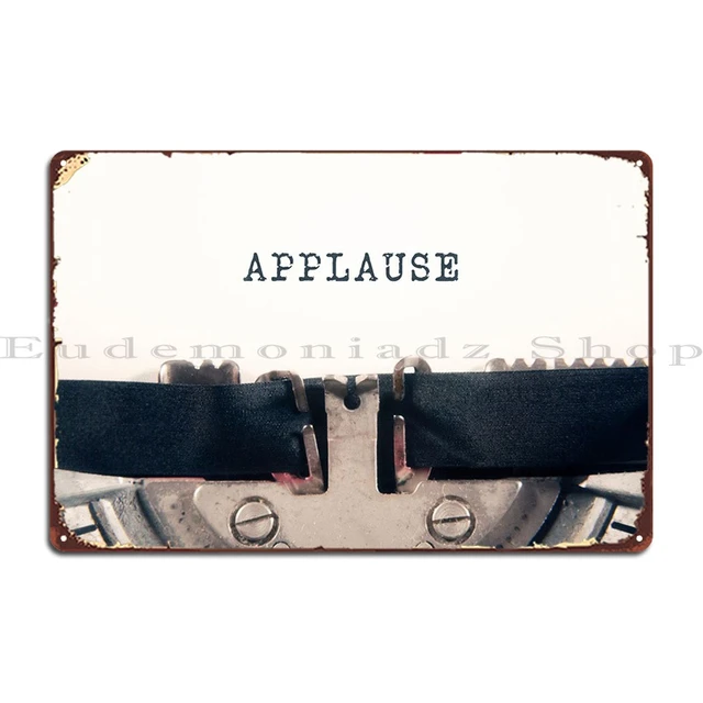 Vintage Applause Sign