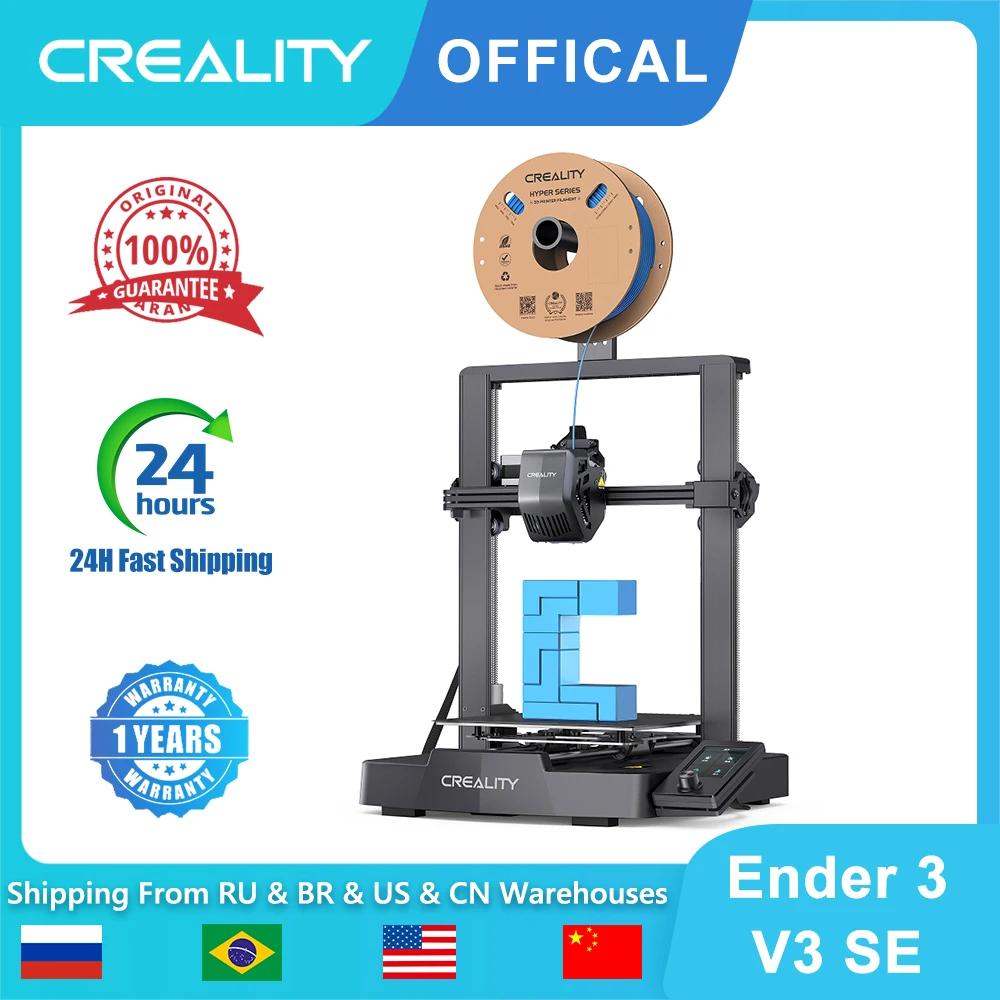 Creality-Ender-3-V3-SE-3D-Printer-With-250MM-S-Fast-Printing-Automatic ...