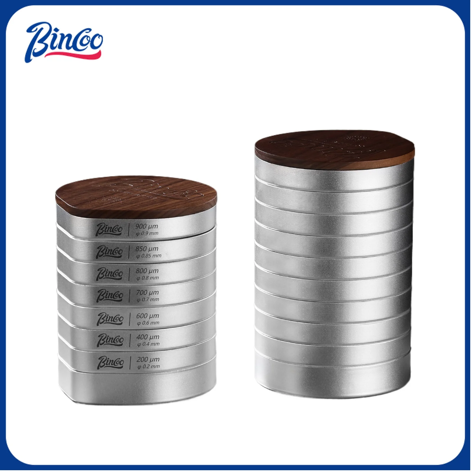 Bincoo Coffee Sieve Calibration Kit, 3Piece&17-Piece Options ...