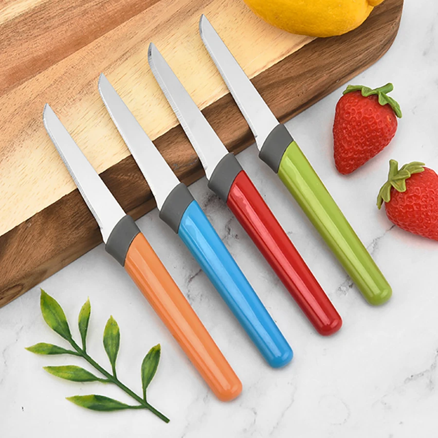 4PCS kitchen household fruit knife cutting vegetables, fruits, fruit ...
