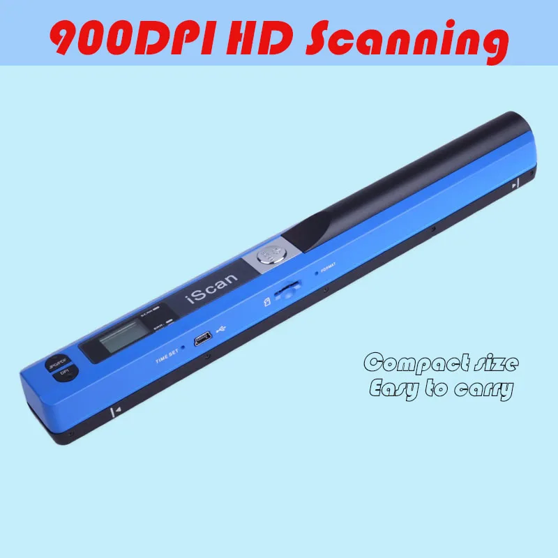 iScan-Handheld-Scanner-A4-Document-Fast-HD-900DPI-USB-Wireless-Scanner ...