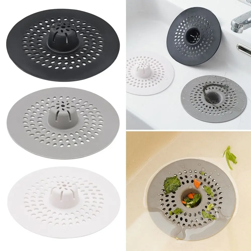 Anti-blocking Sink Strainer Round Shape Floor Drain Sewer Outfall Drain ...